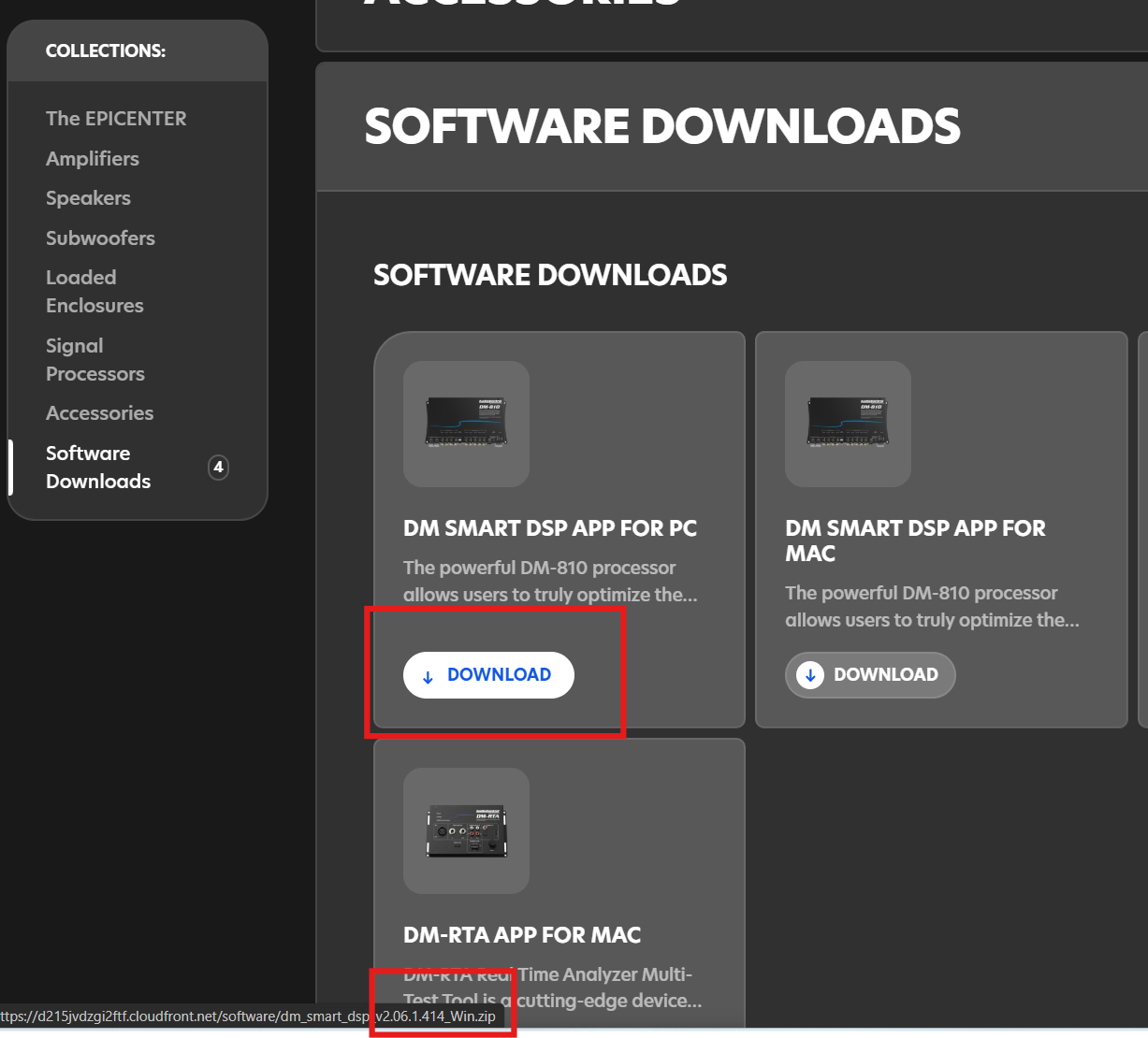 How do I know if I have the latest version of the DM Smart DSP software ...